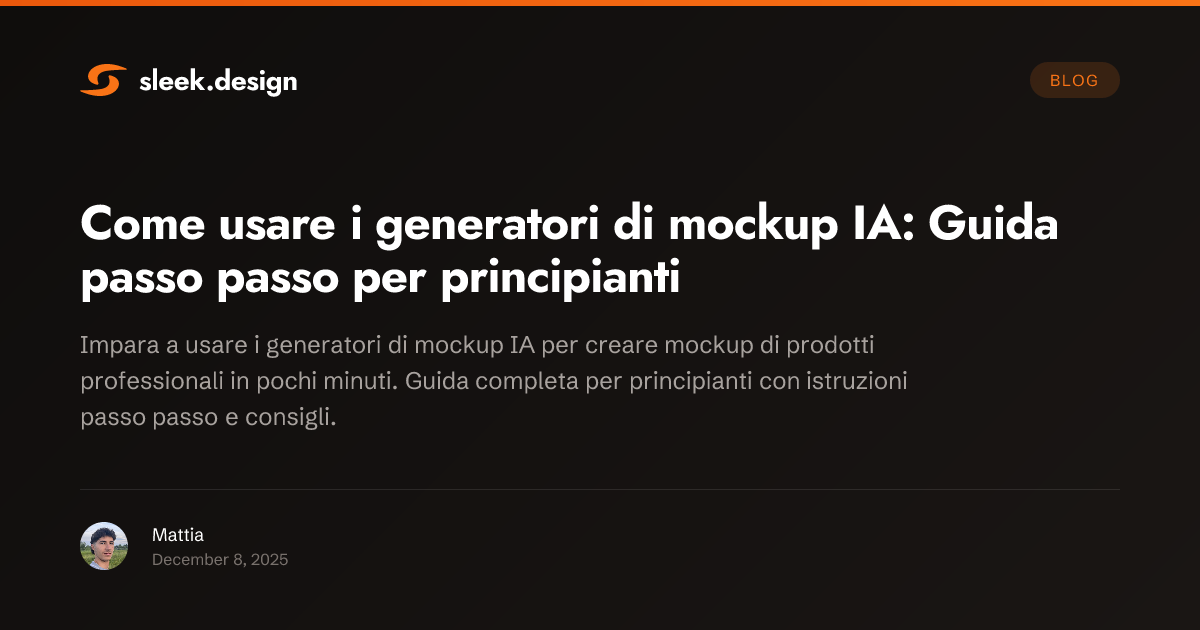Guida ai generatori di mockup IA: Crea mockup professionali velocemente ...